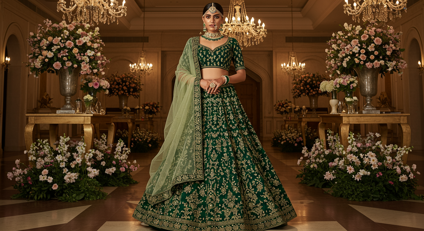 Best Lehenga Colors to Wear at a Wedding Party – Shreekama