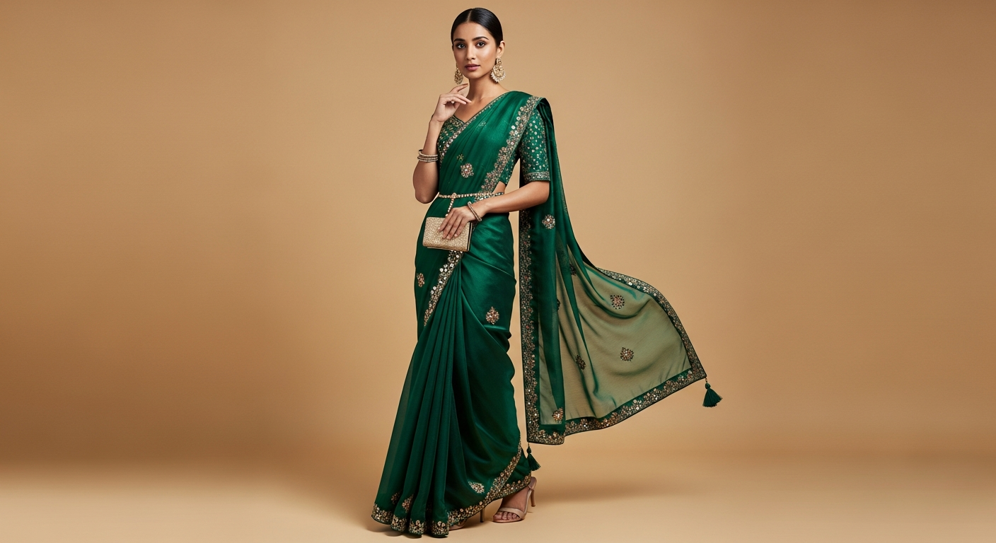 Farewell Party Saree Ideas: Best Looks for College Students 2025 ...