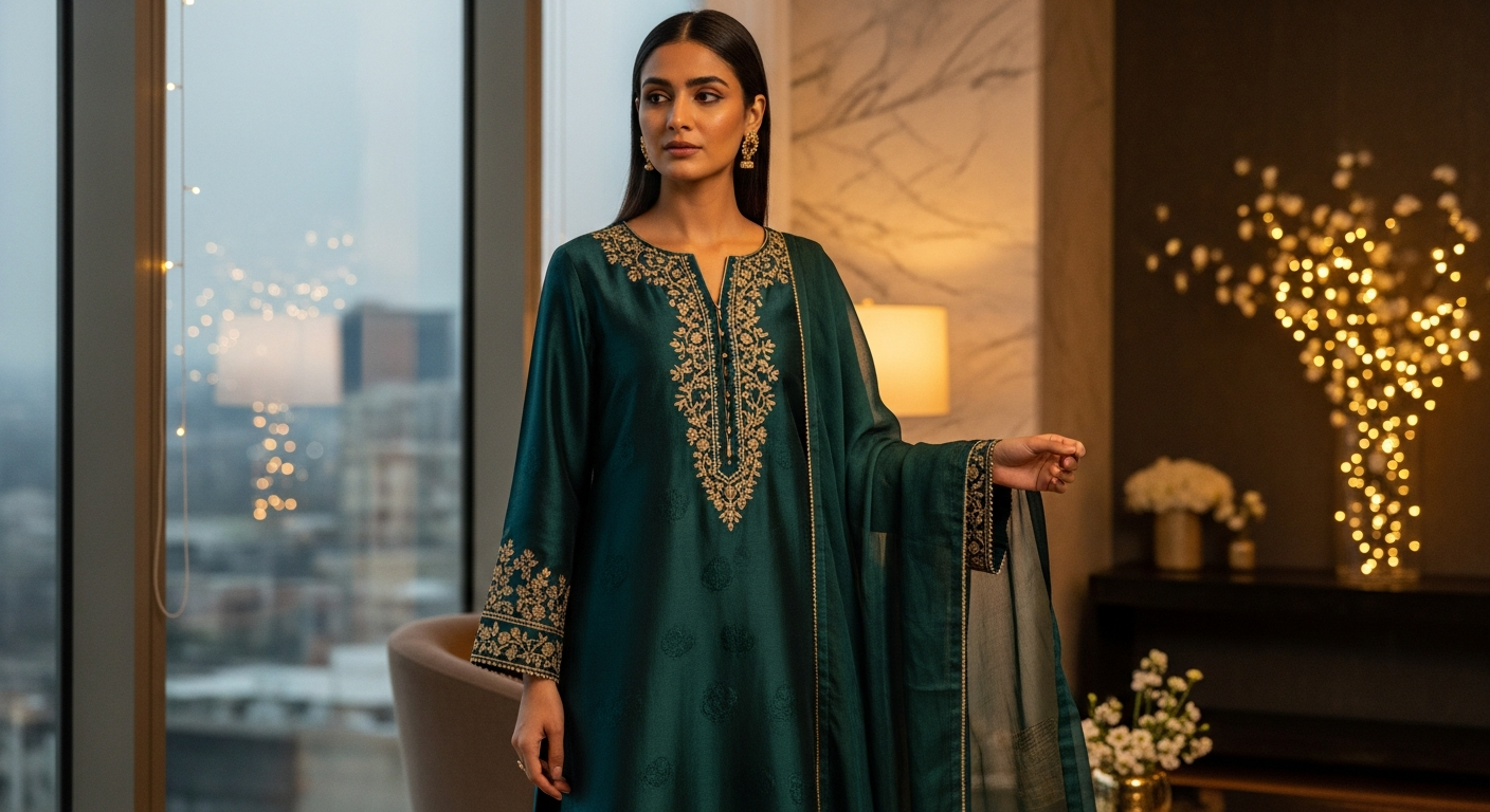 Office Party Ethnic Wear: Professional yet Festive Kurtas – Shreekama