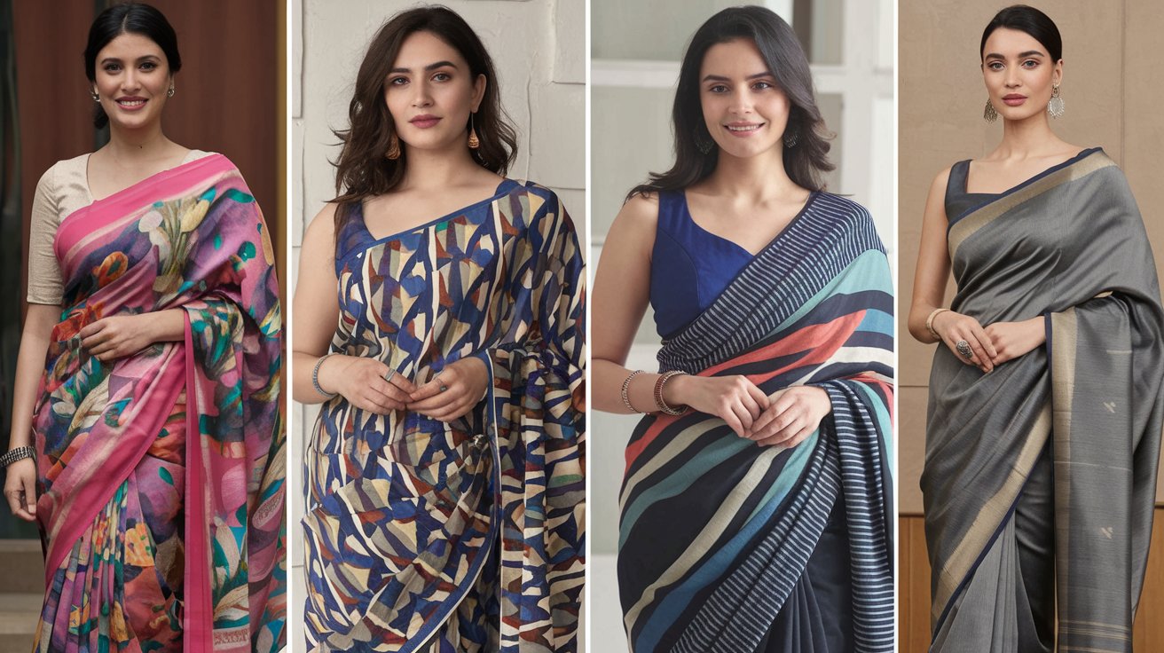 How to Choose the Perfect Designer Saree for Your Body Type – Shreekama