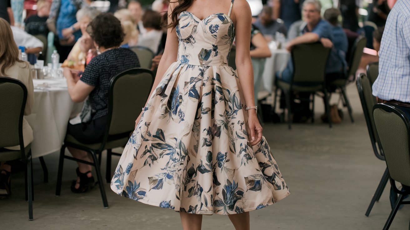 How to Style a Party Wear Dress for a Community Gathering – Shreekama