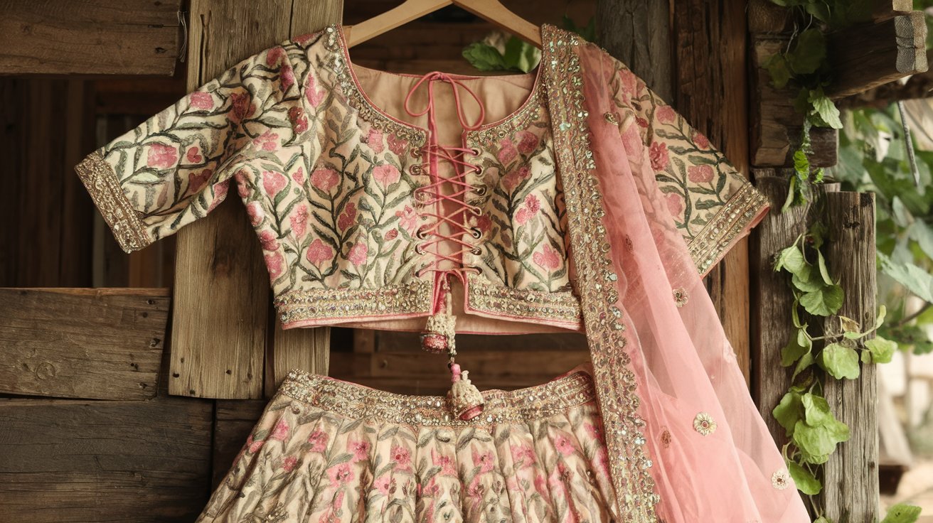 Rustic Bridal Lehenga Designs for a Country Wedding – Shreekama
