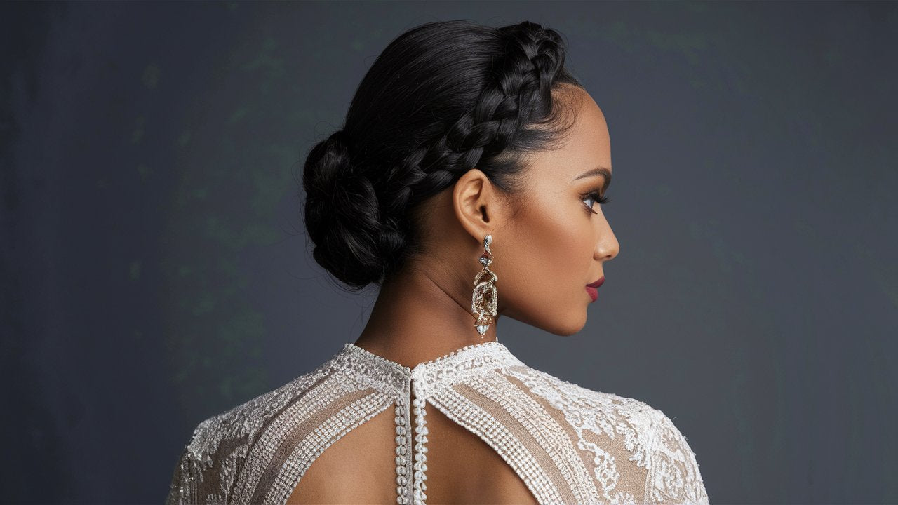 Ethnic Gown Hairstyles: Updos, Braids & More for Different Hair Types ...