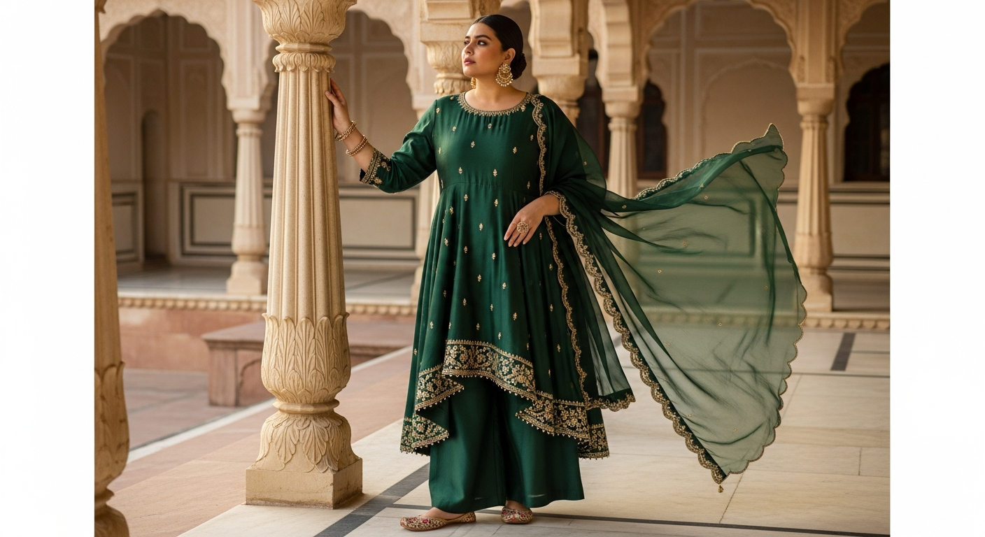 Nyra Cut Kurta Sets: Why This Silhouette is Perfect for Plus Size ...