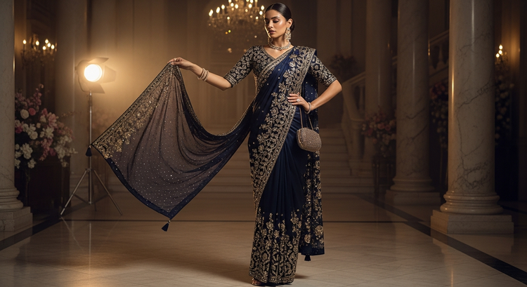 Sequin Sarees: The Ultimate Choice for Glamorous Evening Parties ...