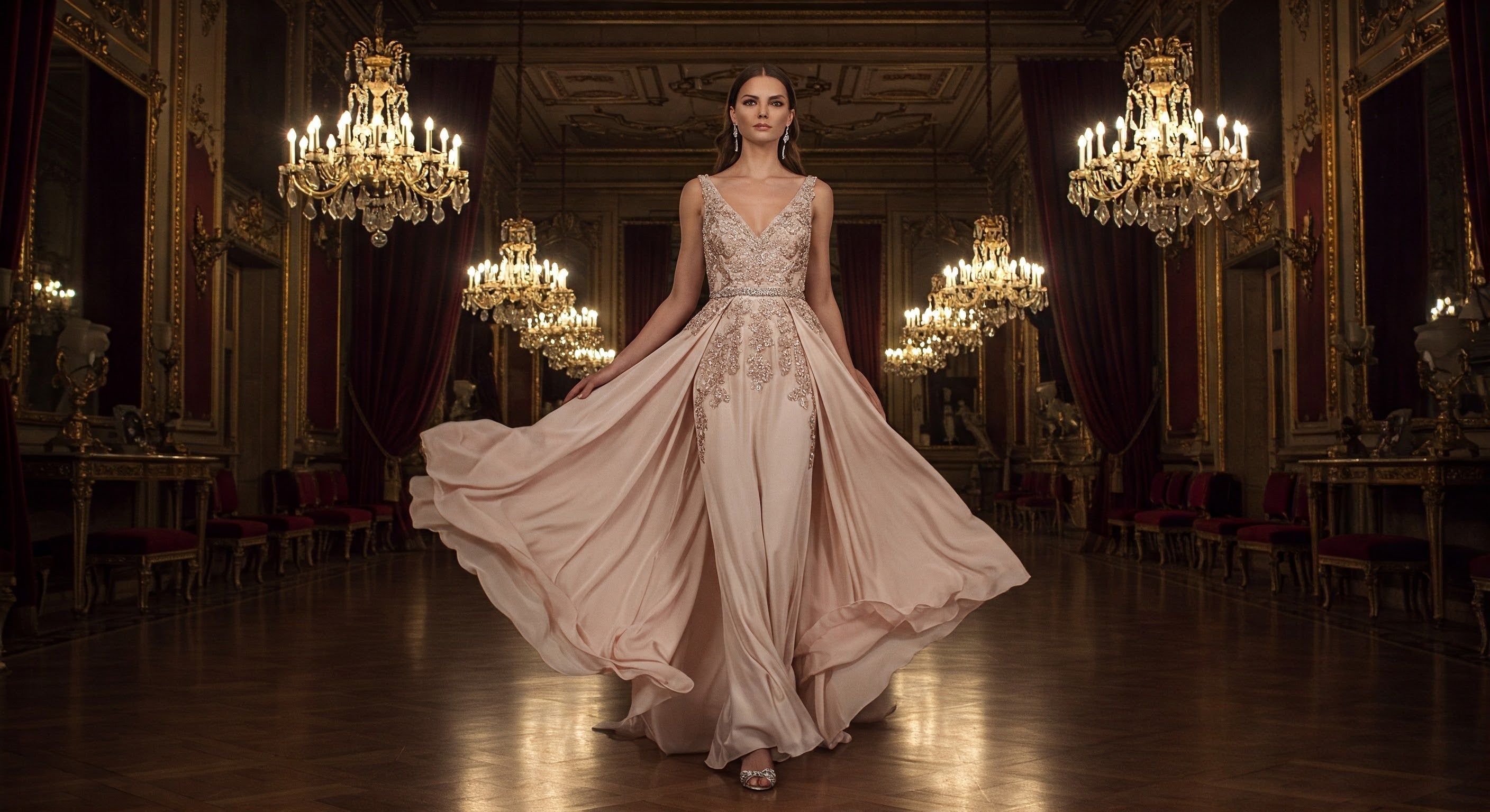 How to Style a Designer Gown for a Modern Look – Shreekama