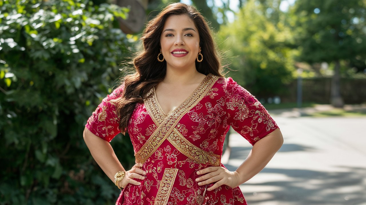 Plus-Size Ethnic Gown Styles: Curvy Confidence – Shreekama